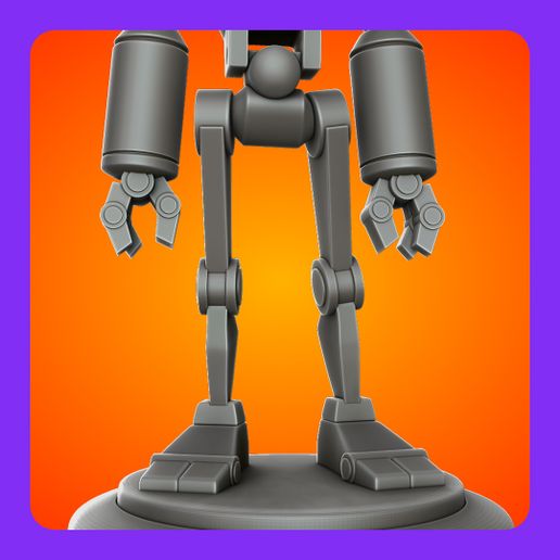 🤖 Pit Droid・Free STL File for ・Cults