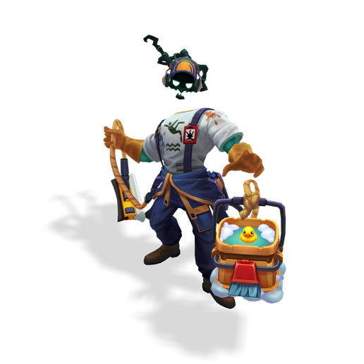 STL file Janitor Thresh League of Legends 3D print model 🎲 ・Model to ...