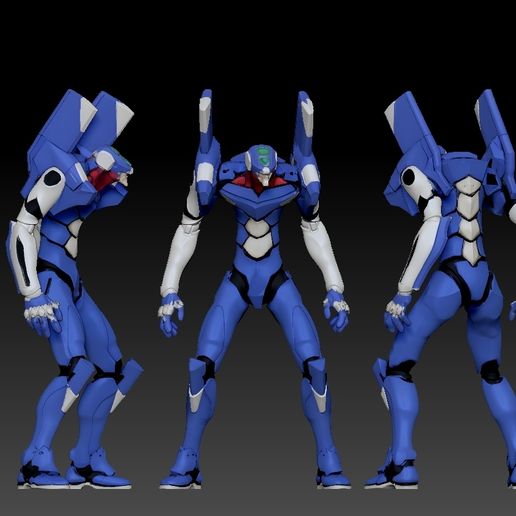 👾 EVA 00 EVANGELION・ STL File for 3D printing・Cults