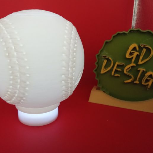 STL file Pittsburgh Pirates MLB 3D BASEBALL LIGHT 🏴‍☠️ ・3D print design ...
