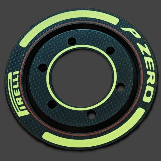 🐂 F1 Red Bull Wheel cover for Mammotion Luba・Бесплатный STL для 3D ...