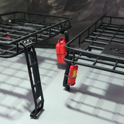 🚗 MN82 Roof rack,ladder and accessories・ STL File for 3D printing・Cults
