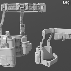 Download 2 3D models from Leg Accessories listed by MetalBeef • 3D ...
