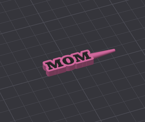 STL file Cribbage Peg - MOM ♟ ・Design to download and 3D print・Cults