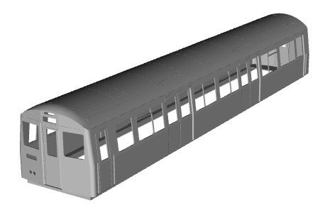 🚂 London Transport A60 and A62 stock Motor Coach 1/100 scale・ 3D File ...