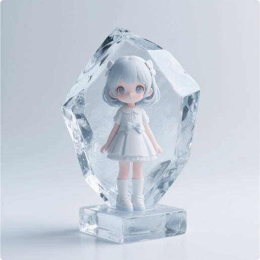 👧 little girl・ STL File for 3D printing・Cults