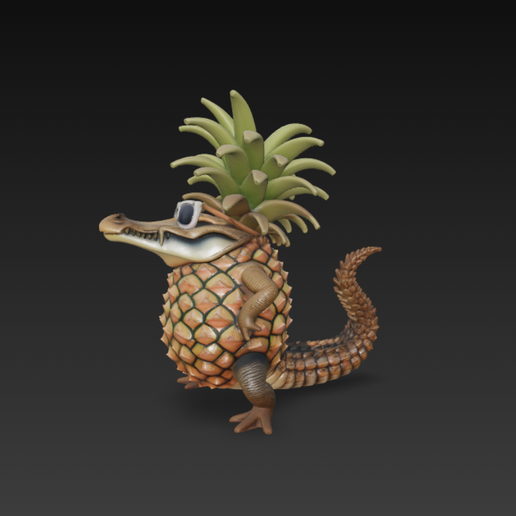 👾 Crocodildo Penisini・ STL File for 3D printing・Cults