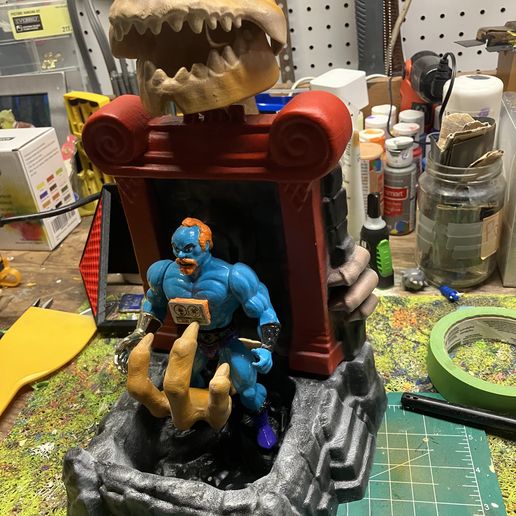 3D printable Full Function Slime Pit Motu Masters of the Universe ...