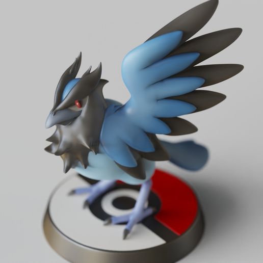 🎨 Corvisquire - FAN ART - POKÉMON FIGURINE -POKEMON・ STL File for ・Cults