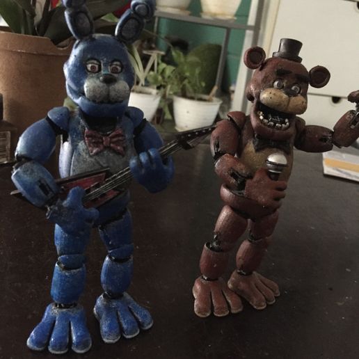 🎬 Bonnie The Bunny Fnaf Movie Articulated Figure・ 3D File for 3D printing・Cults
