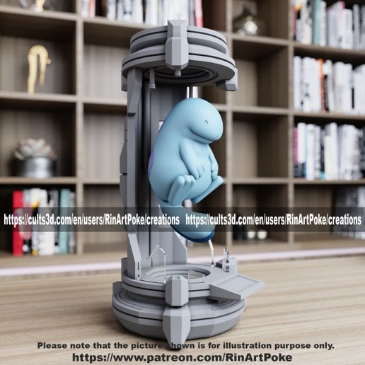 STL file Quagsire in the lab from pokemon 🥼 ・3D printing idea to ...