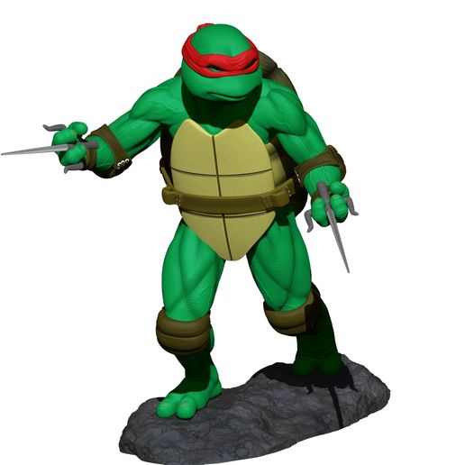 🥷 Ninja Turtles 1990 STL・ 3D File for 3D printing・Cults