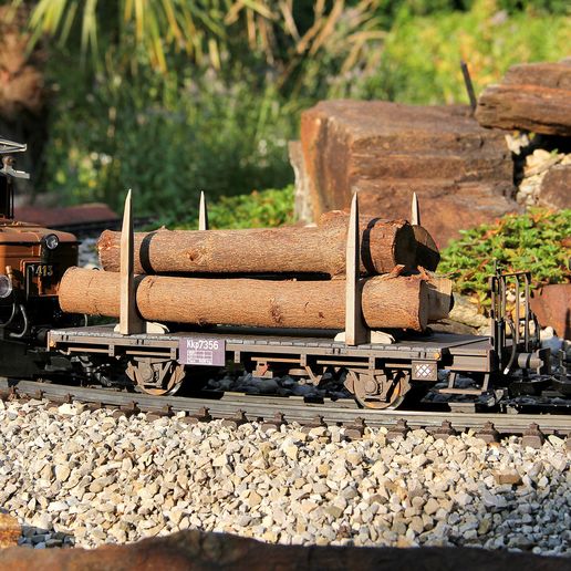 🚂 RhB stake wagon Kkp G gauge・ 3D File for 3D printing・Cults