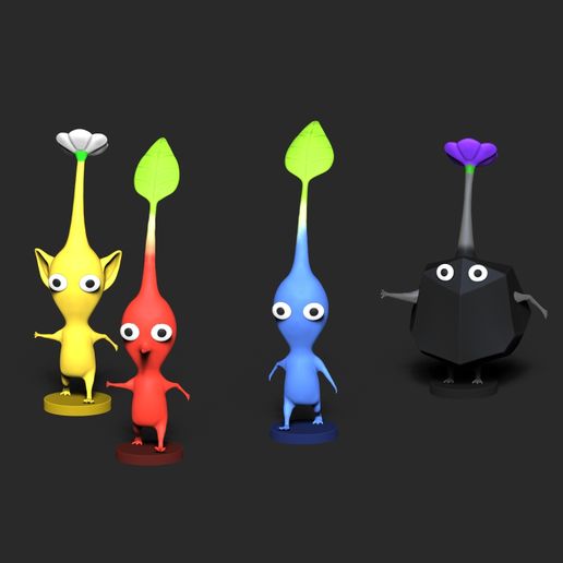 🦆 PIKMIN・ STL File for 3D printing・Cults