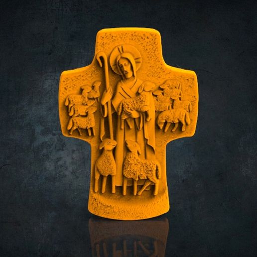 ️ Jesus Chris 3D STL Model for CNC Router, Artcam, Vetric, Engraver ...