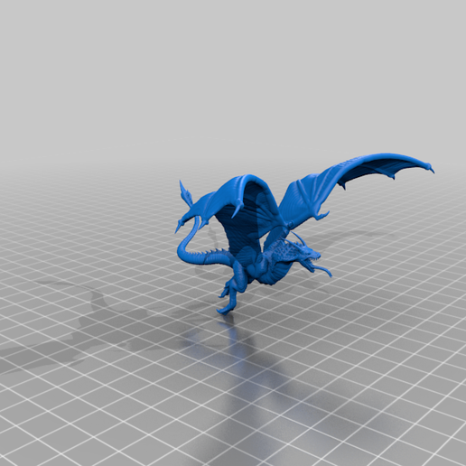 🐉 Wyvern・Free STL File for 3D printing・Cults
