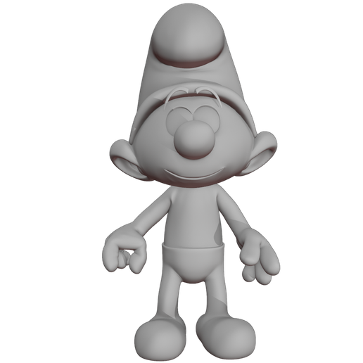 👦 THE SMURFS - Boy Generic Smurf・ STL File for 3D printing・Cults