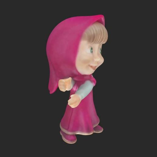 Masha dances 💃・ STL File for 3D printing・Cults