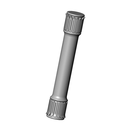 STL file Leaf scroll moroccan arabic islamic pillar column 3D print ...