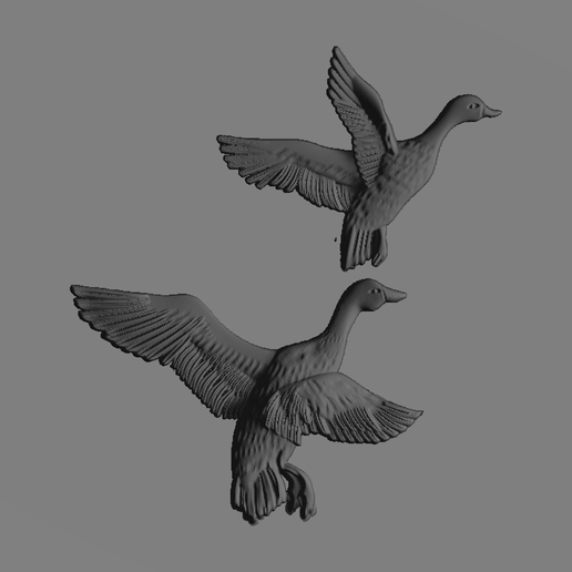 👾 ducks stl cnc design・ STL File for 3D printing and CNC machining ...