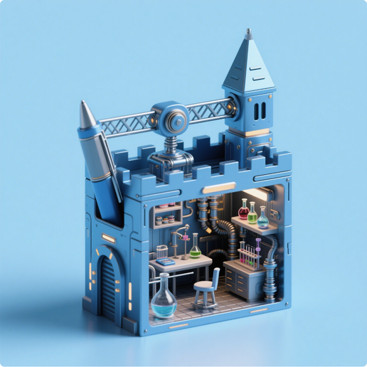 🏠 Micro labs・ STL File for 3D printing・Cults