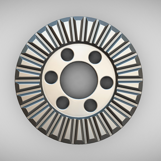 Free STL file CROWN GEAR 👑 ・Object to download and to 3D print・Cults