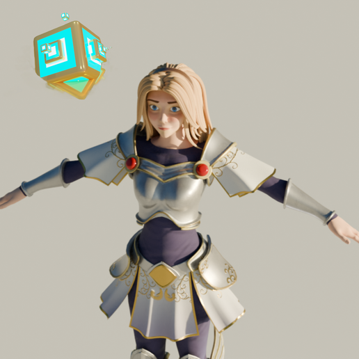 STL file Female character ♀️ (3MF)・3D printable design to download・Cults