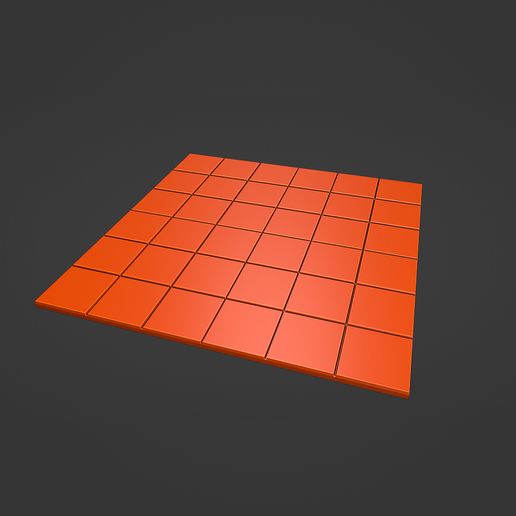 🎲 Modular Pavement 28mm・Free STL File for 3D printing・Cults