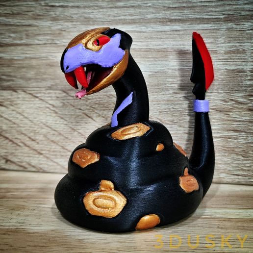 🐉 Seviper Pokemon・Free STL File for 3D printing・Cults