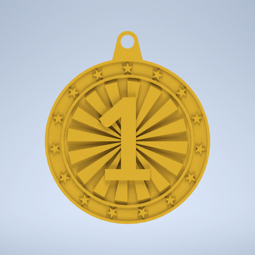 🎒 First, Second & Third Place Medals | 3D Printable STL Models・Free STL ...