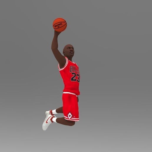 🇯🇴 Michael Jordan figurine for full color 3D printing・ 3D File for 3D ...