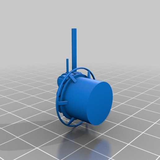 🇻🇳 Zippo Flamethrower turret for Vietnam era 1/72 scale・Free STL File ...