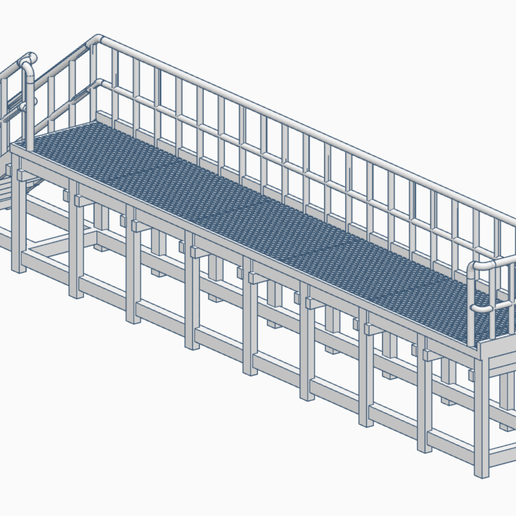🛤️ Model Railway Maintenance Inspection Platform・ STL File for 3D ...