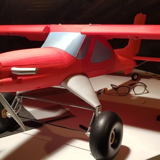 🛩️ Draco Bush Plane・ 3D File for 3D printing・Cults