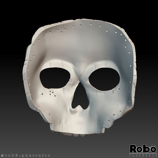 👻 Ghost Mask MW3 Simon Riley (Highly Accurate) - STL model 3D print ...