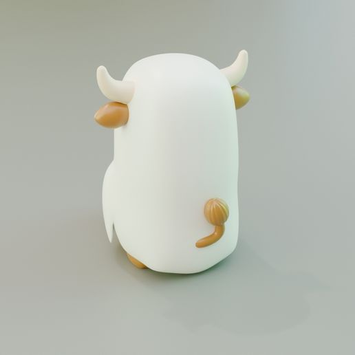 🎃 HALLOWEEN COW・ STL File for 3D printing・Cults