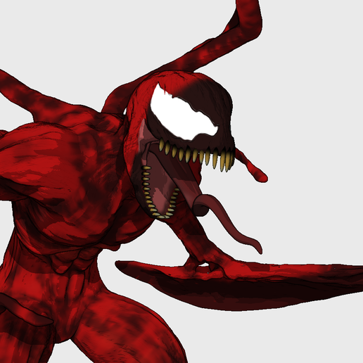 CARNAGE FULL BODY・ STL File for ・Cults