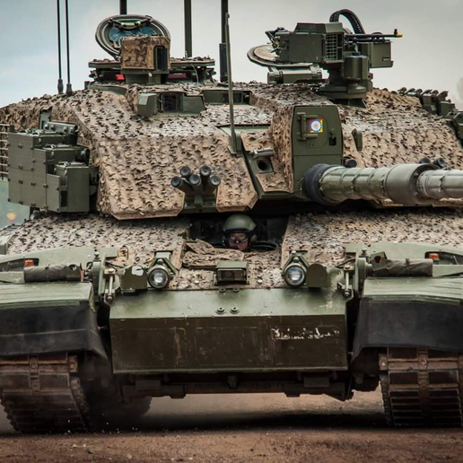 🪖 Challenger 2 TES British modern MBT 1:100・ STL File for 3D printing・Cults