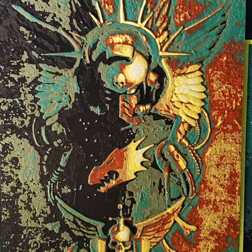 🦎 Salamander Hueforge・Free 3MF File for 3D printing・Cults