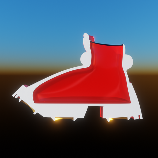 🦔 Shadows Air Shoes - Sonic the Hedgehog Cosplay・ STL File for 3D ...