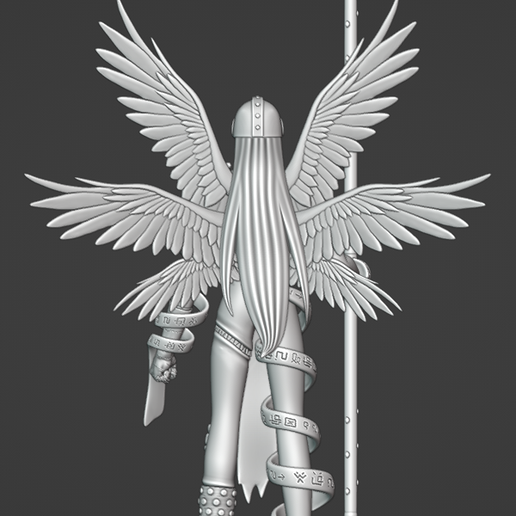 🐉 Angemon Digimon Adventure・ STL File for 3D printing・Cults