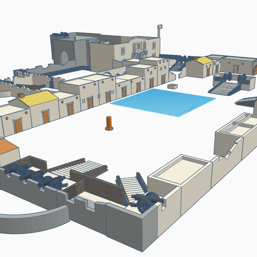 STL file Fort Alamo 🎲 ・3D printing model to download・Cults
