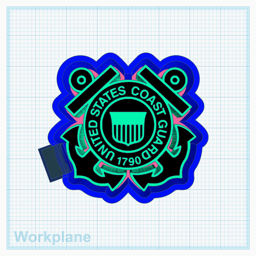 💂 Coast Guard・ STL File for 3D printing・Cults