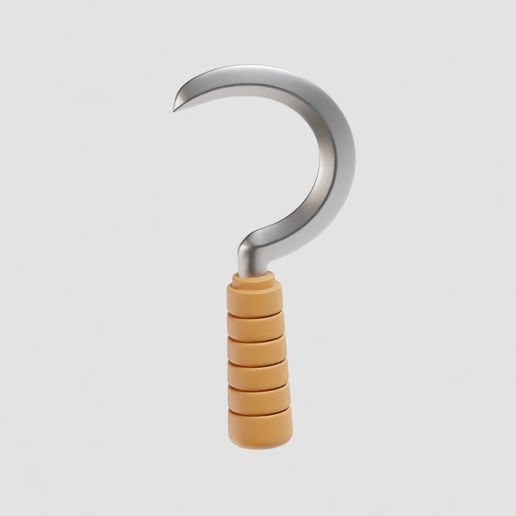 ⚽ Sickle・ STL File for 3D printing・Cults