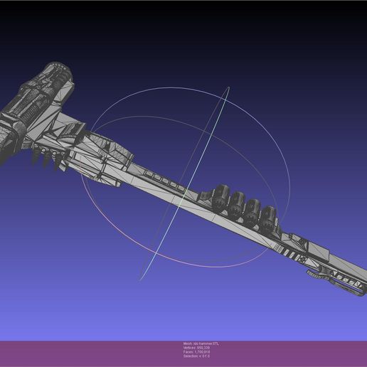 👼 Battle Angel Alita Dr Ido Rocket Hammer Printable Assembly・ STL File ...