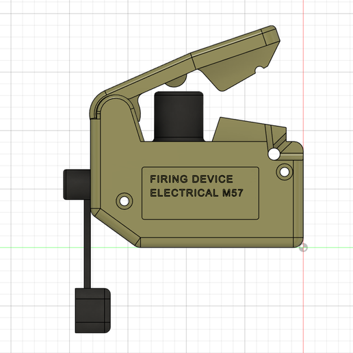 🪖 M57 Claymore 'Clacker'・ STL File for 3D printing and CNC machining ...