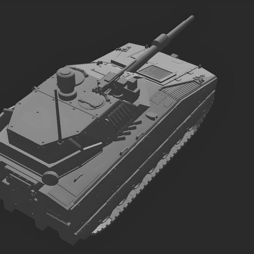 STL file Tulpar light tank hitfact mk2 turret 🪖 ・Design to download and ...
