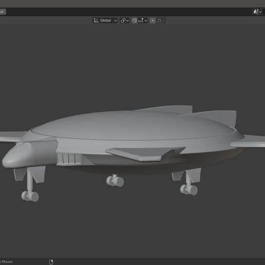 🤖 GUNDAM DISH RECON PLANE・Free STL File for 3D printing・Cults