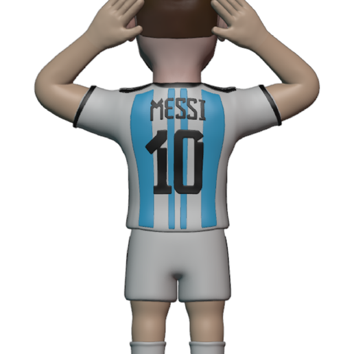 Archivo STL LIONEL MESSI - TOPO GIGIO 🇦🇷 ・Diseño para descargar y ...