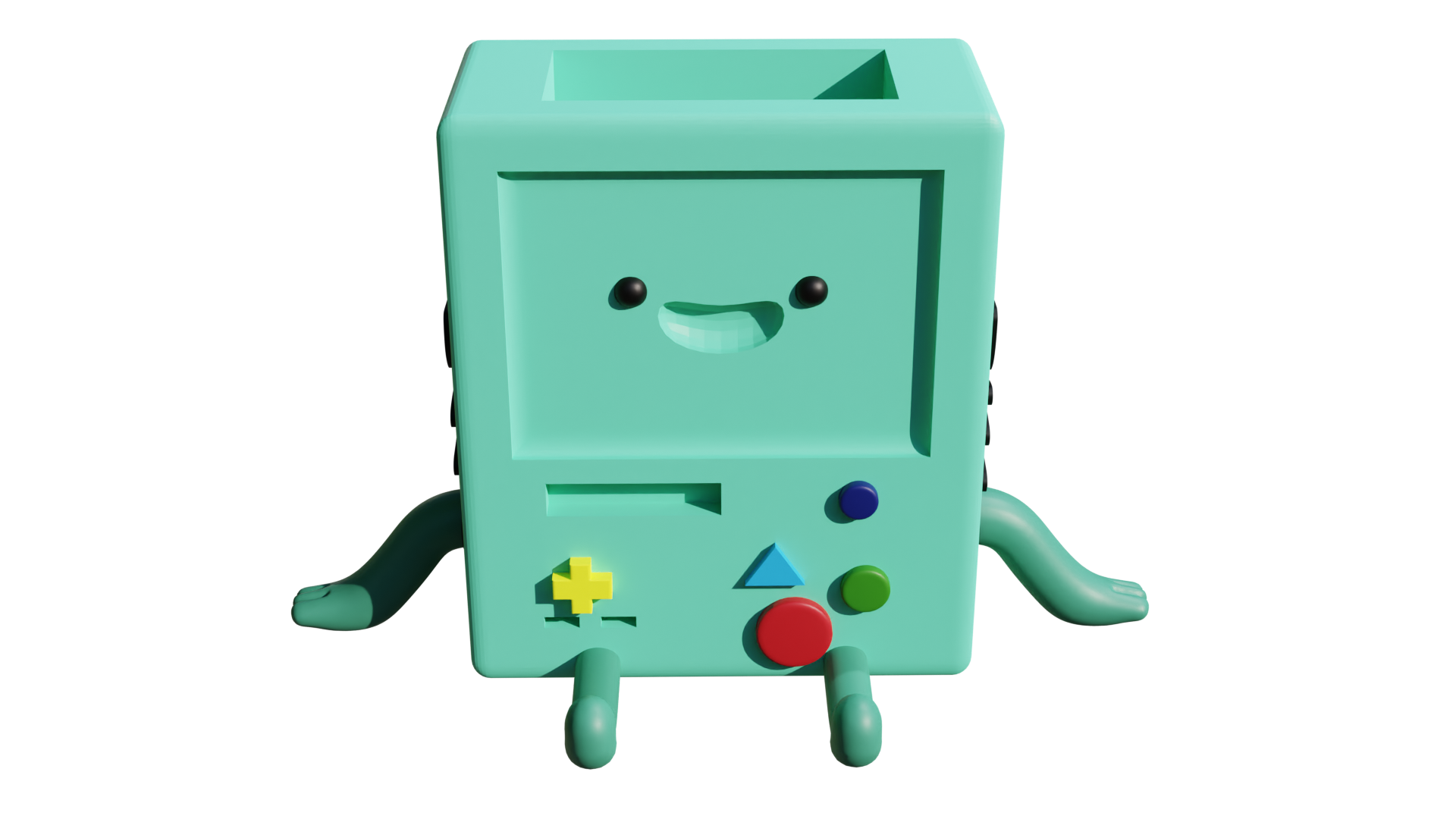Download STL file BMO Pencil holder • 3D print object ・ Cults